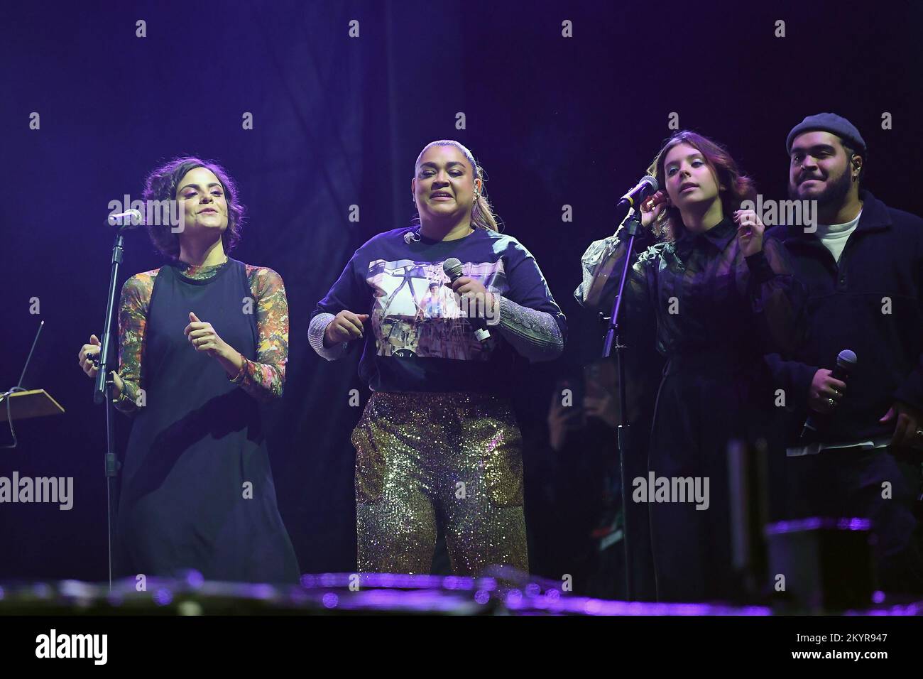 Rio de Janeiro, September 4, 2022. Sons of singer Gilberto Gil, during ...