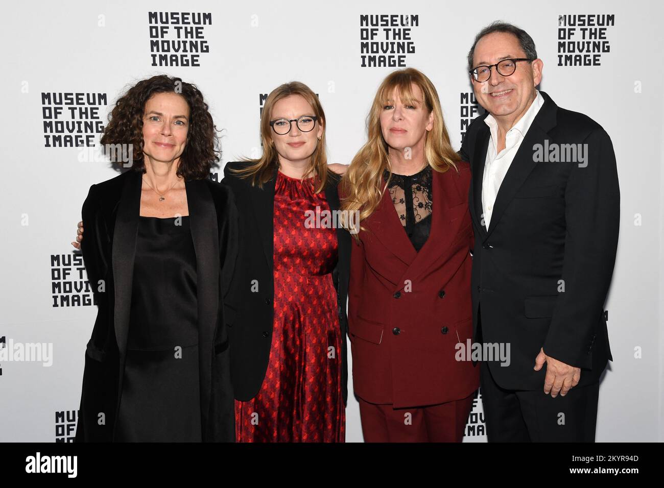 New York, NY on December 1, 2022.Babara Miller, Sarah Polley, Dede ...