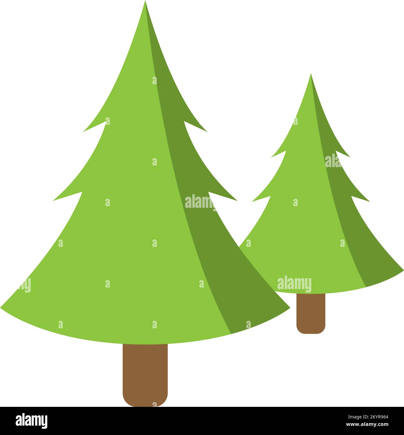 this is christmas tree vector element design Stock Vector Image & Art ...