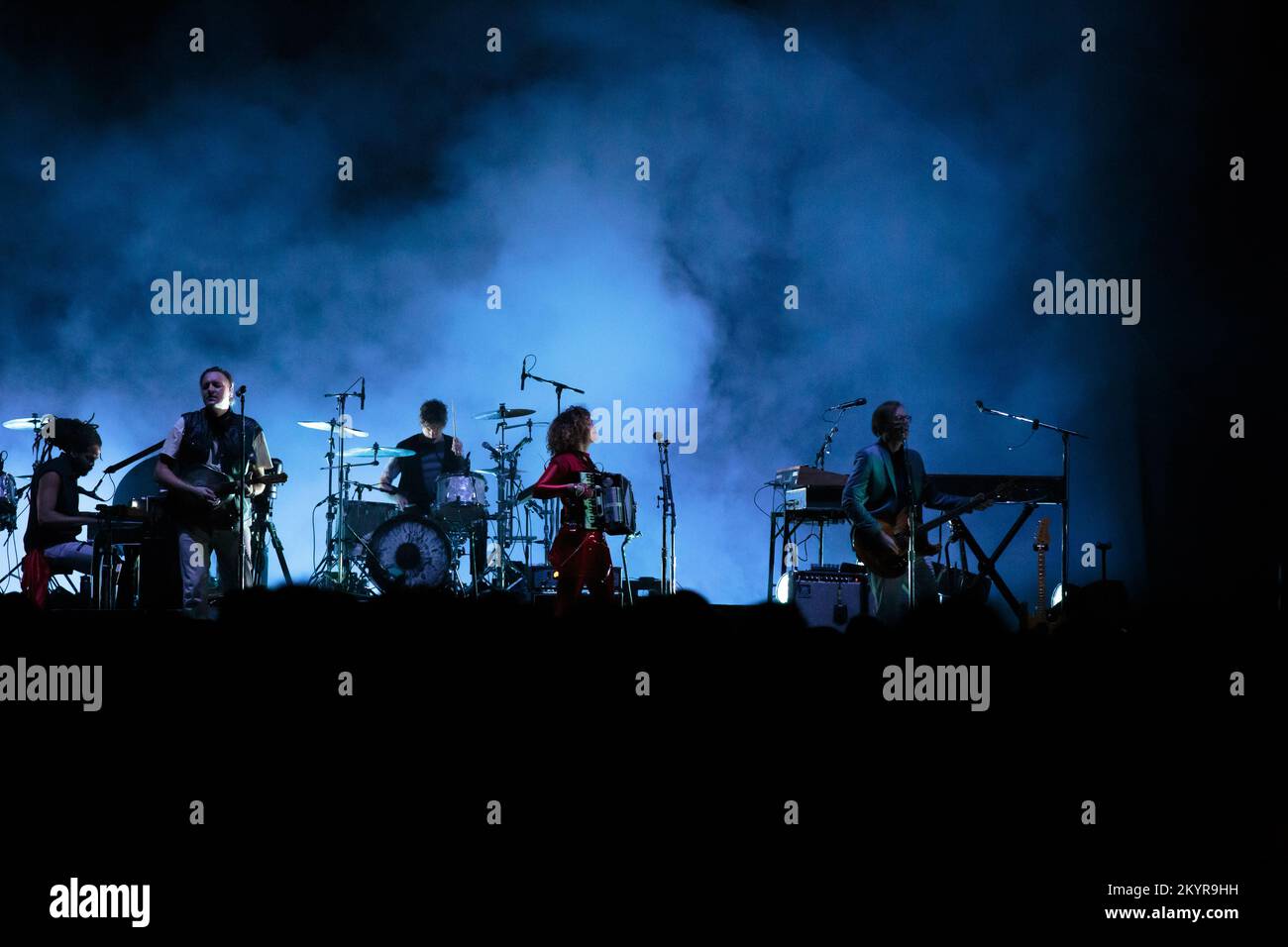 Toronto, Canada, 01/12/2022, Arcade Fire performing on the "WE" tour at ...