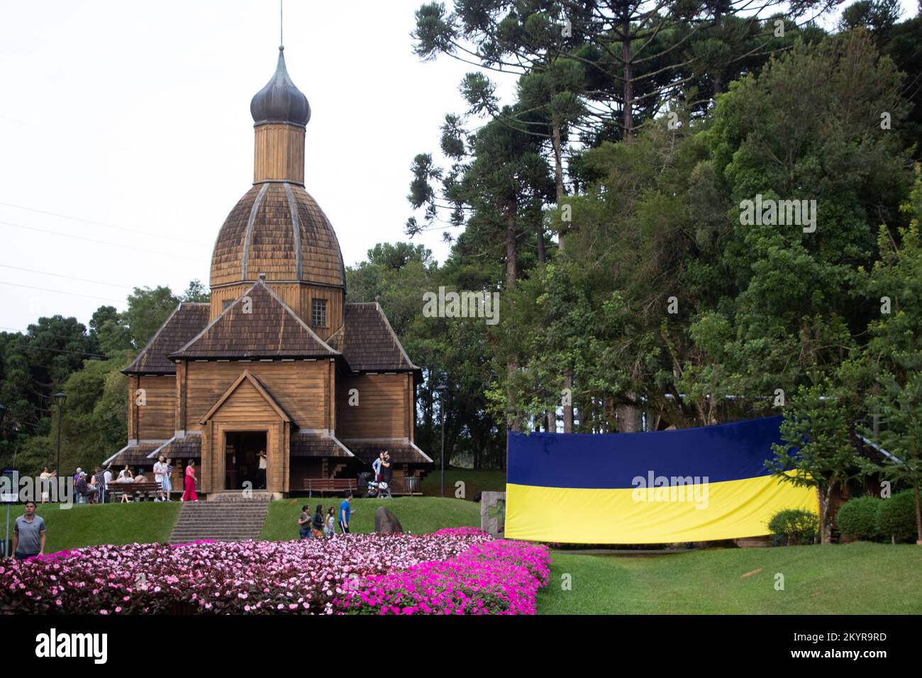Ukrainian memorial in Curitiba, southern Brazil Stock Photo - Alamy
