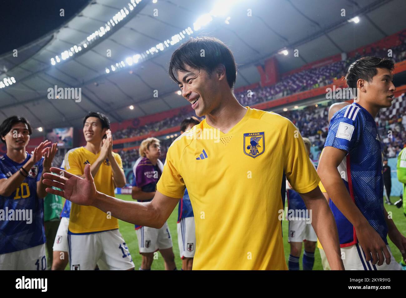 Al Rayyan, Qatar. 1st Dec, 2022. Kaoru Mitoma (JPN) Football/Soccer : FIFA World Cup Qatar 2022 ...