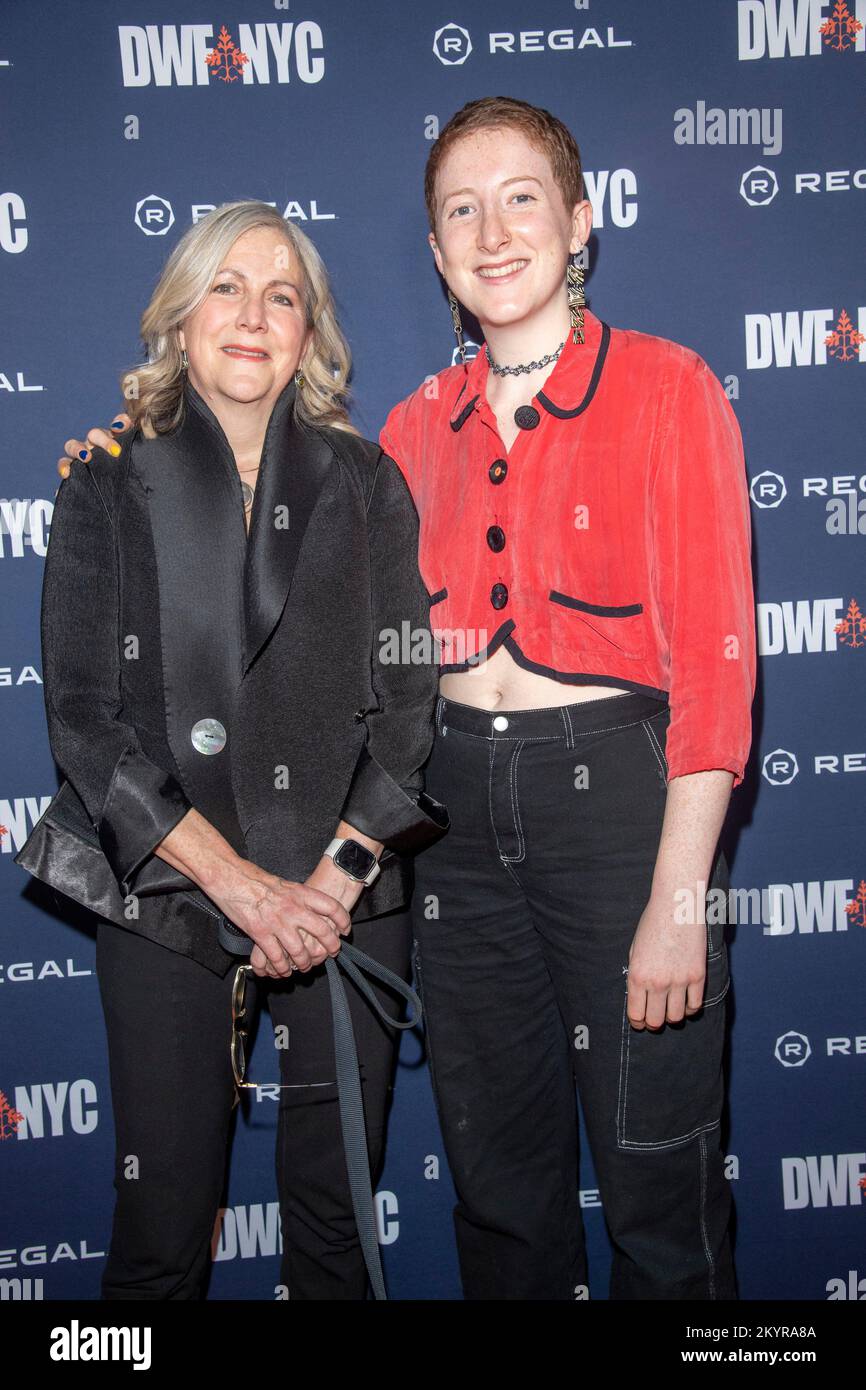 NEW YORK, NEW YORK - DECEMBER 01: Heidi Hunter and Olivia Fine attend the 2022 Dances With Films ...