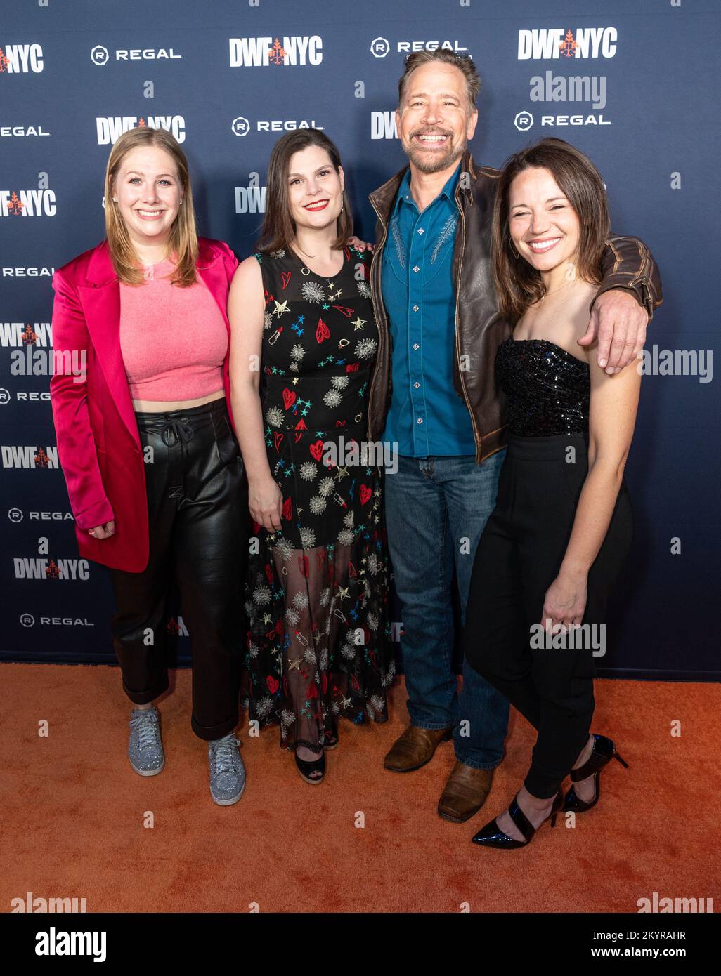 Carly Glenn, Skye Shrum, John Mossman, Tiffany Bedwell attend opening ...