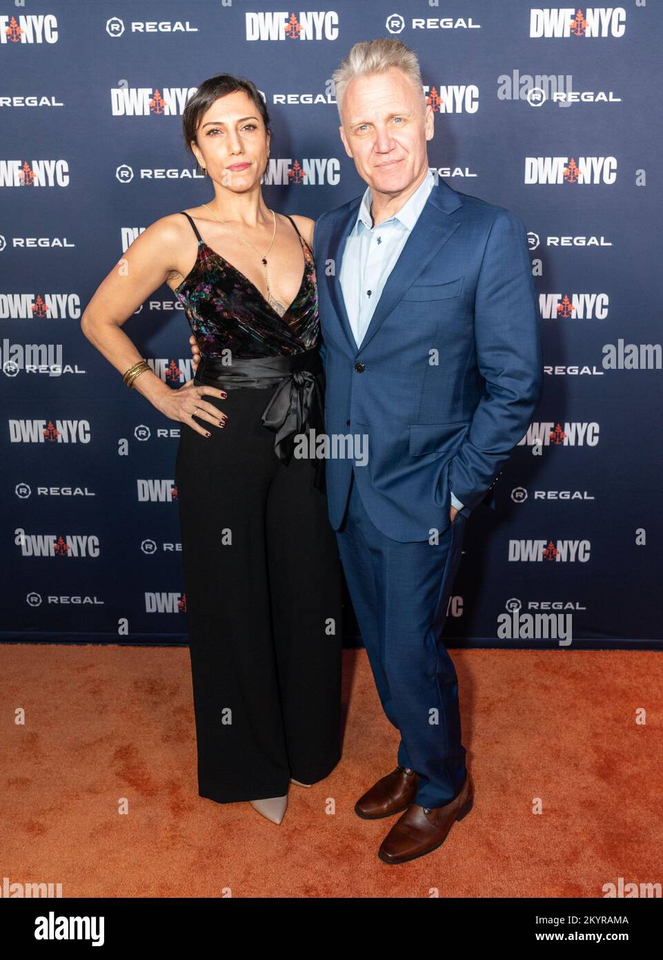 Kadia Saraf and Terry Serpico attend opening night of Dances With Films ...
