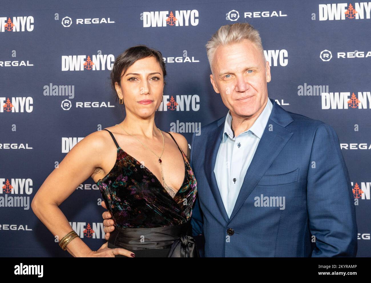Kadia Saraf and Terry Serpico attend opening night of Dances With Films ...