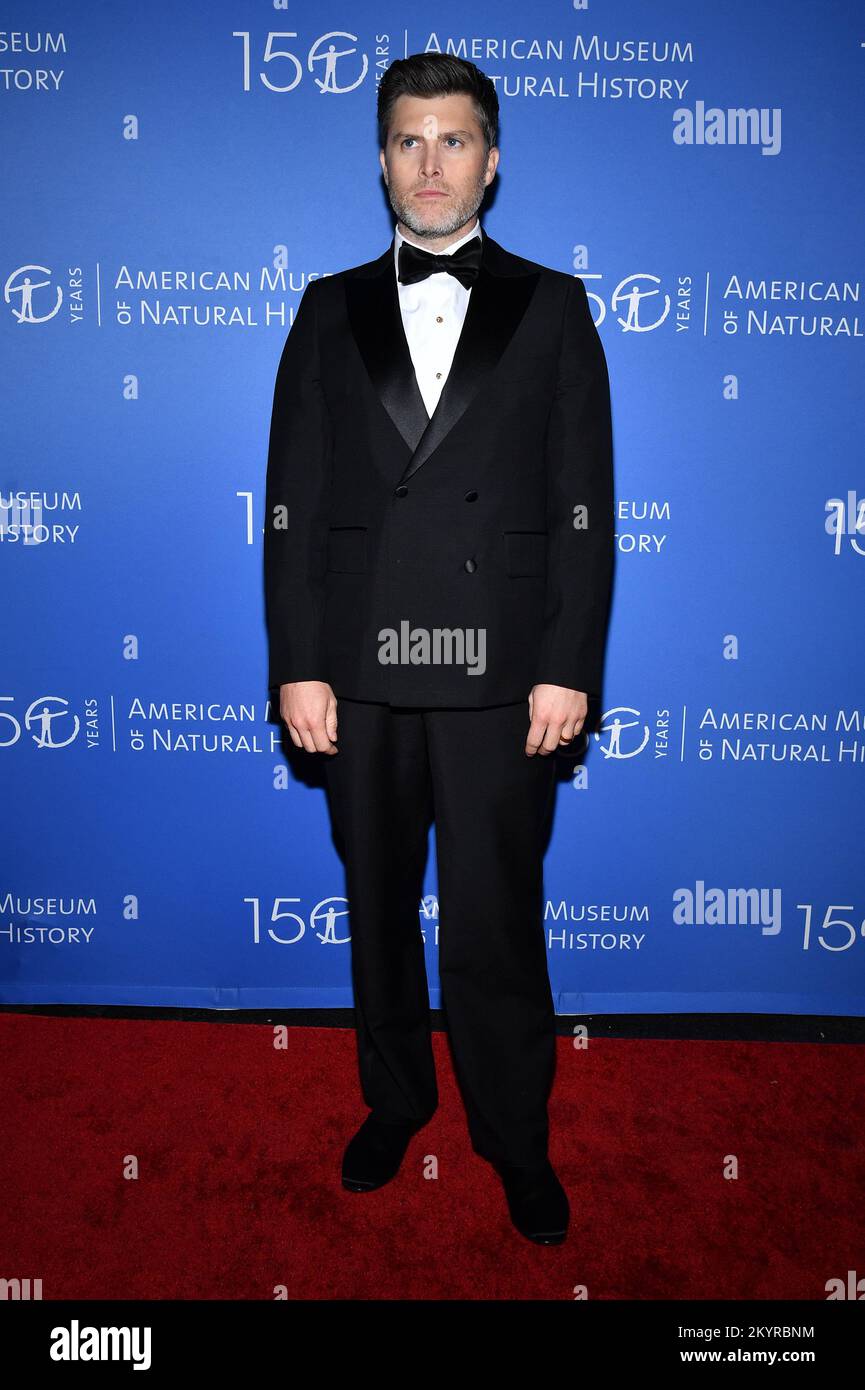New York, NY, December 1, 2022. Comedian Colin Jost attends the ...