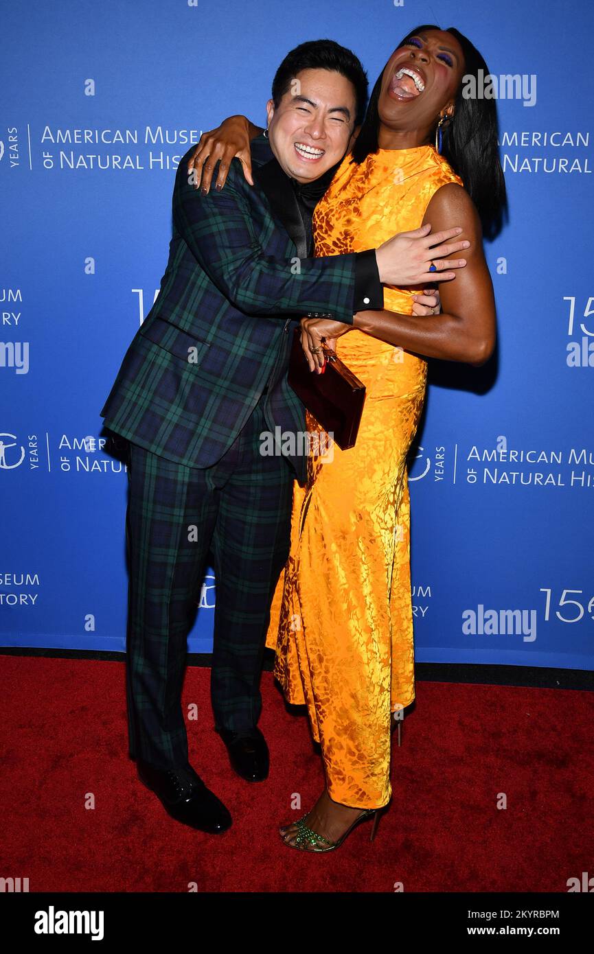 New York, NY, December 1, 2022. (L-R) Bowen Yang and Ego Nwodim attend ...