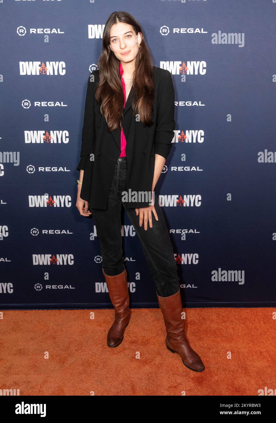 New York, New York, USA. 1st Dec, 2022. Freya Gothelf attends opening ...