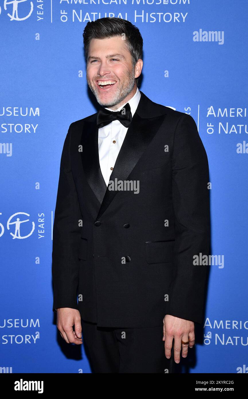 New York, NY, December 1, 2022. Comedian Colin Jost attends the ...