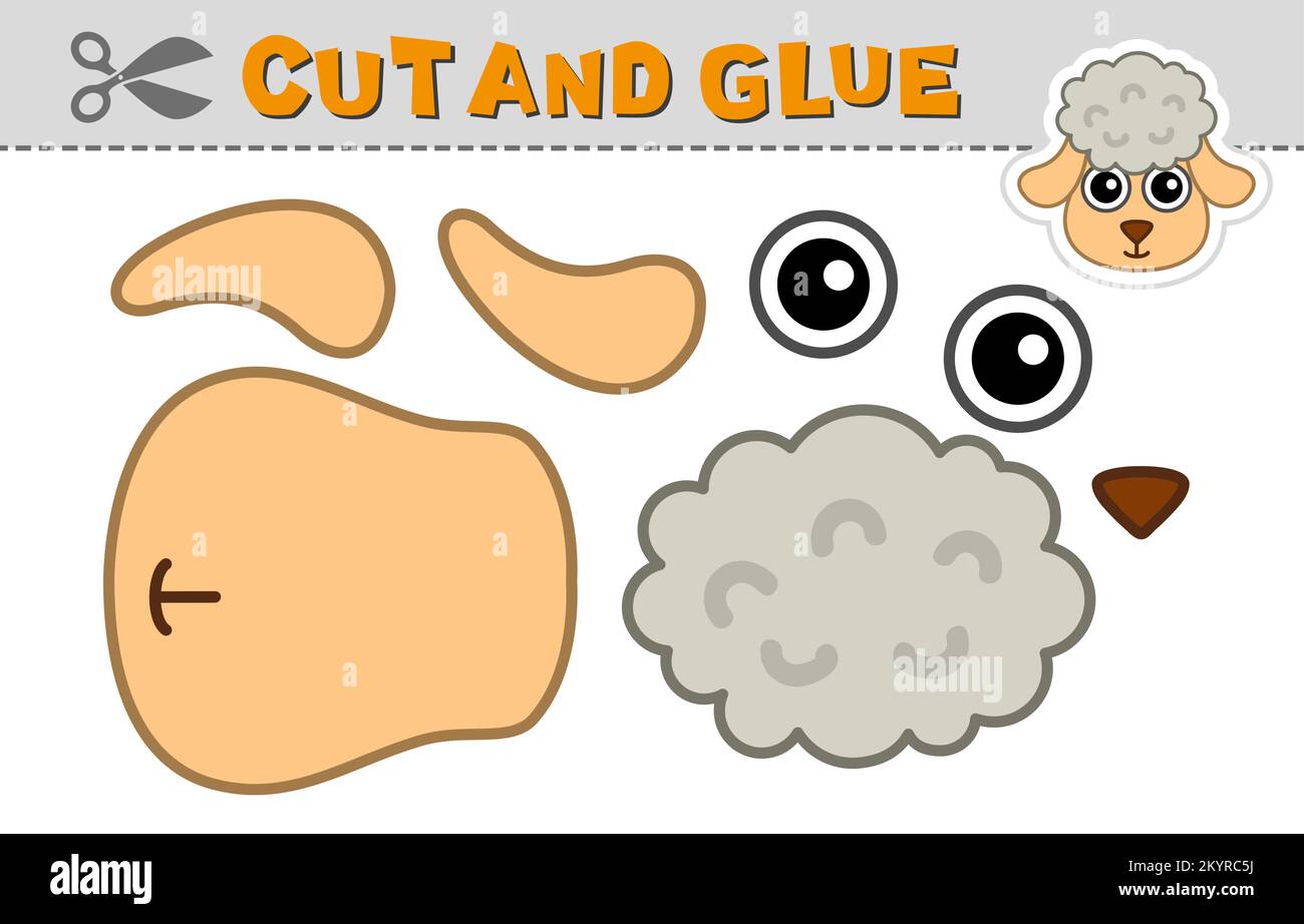 Sheep model cut out Stock Vector Images - Alamy