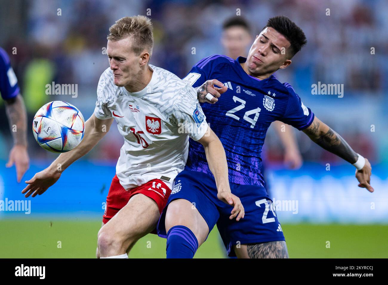 Doha, Qatar. 30th Nov, 2022. Soccer: World Cup, Poland - Argentina ...