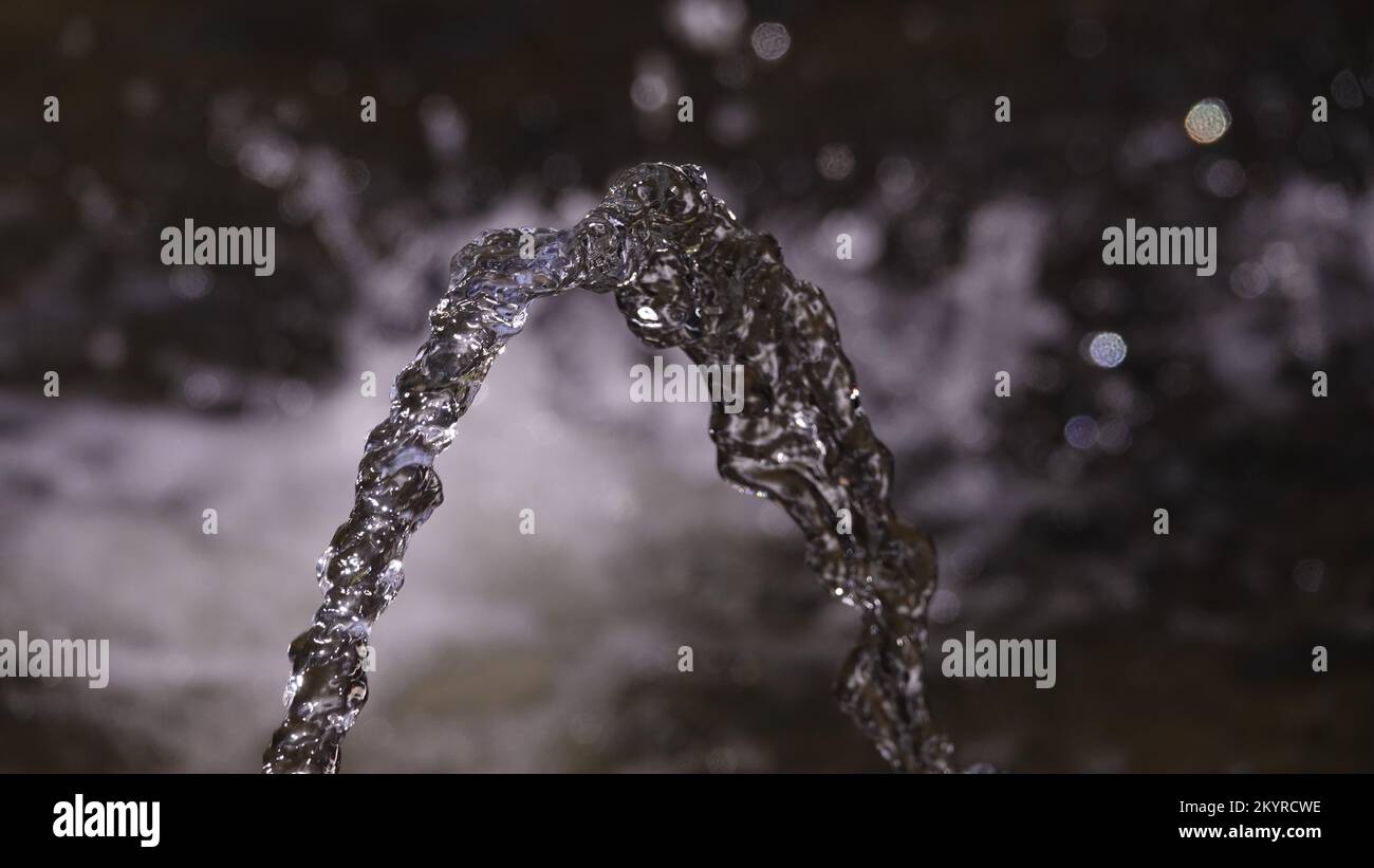 Slow motion fountain water jet hi-res stock photography and images - Alamy