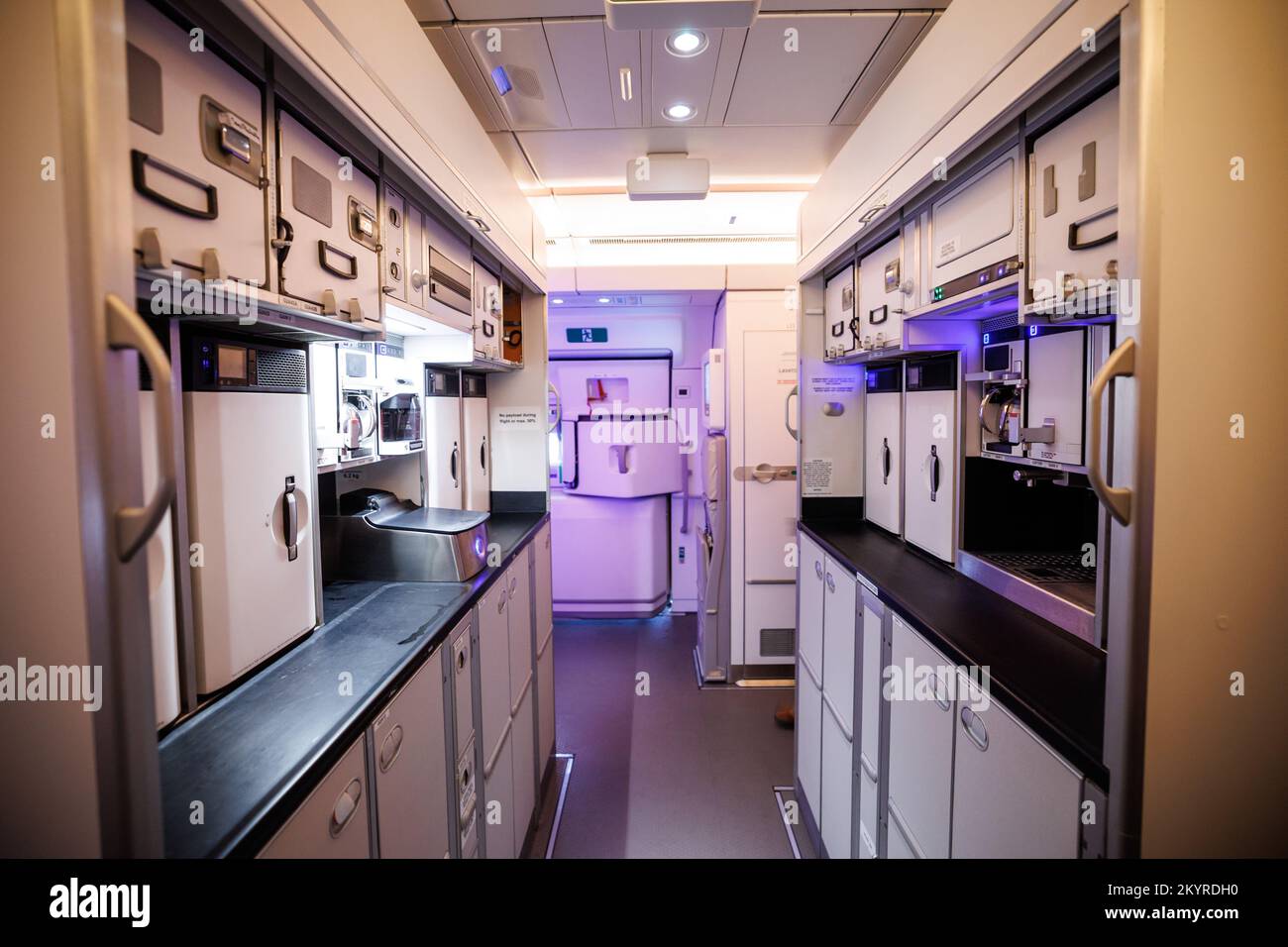 Munich, Germany. 01st Dec, 2022. A kitchen area is seen during a media ...