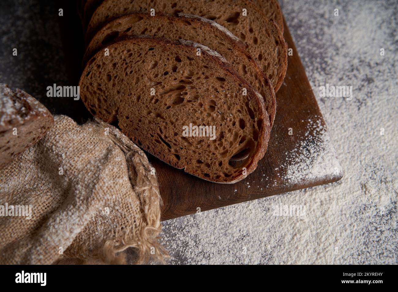 Rustic bread hi-res stock photography and images - Alamy