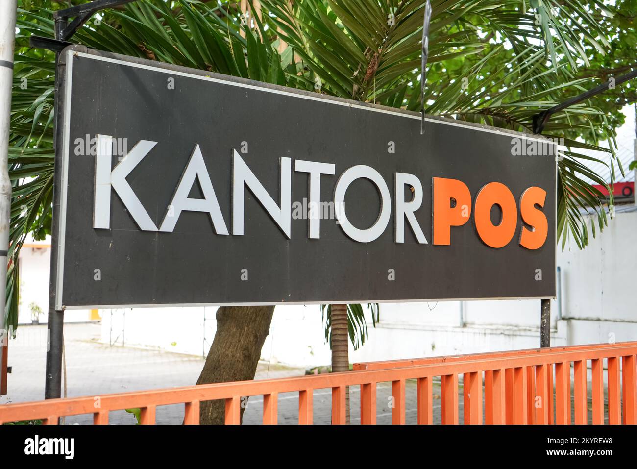 Pati, Indonesia - August, 2023 : Pos Indonesia is the state-owned ...