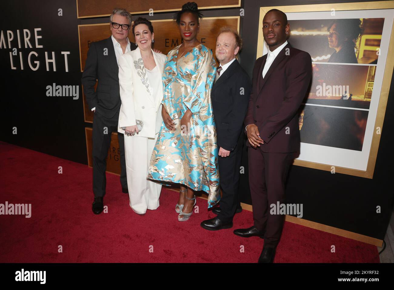 1 December 2022 -Los Angeles, California - Colin Firth, Olivia Colman ...