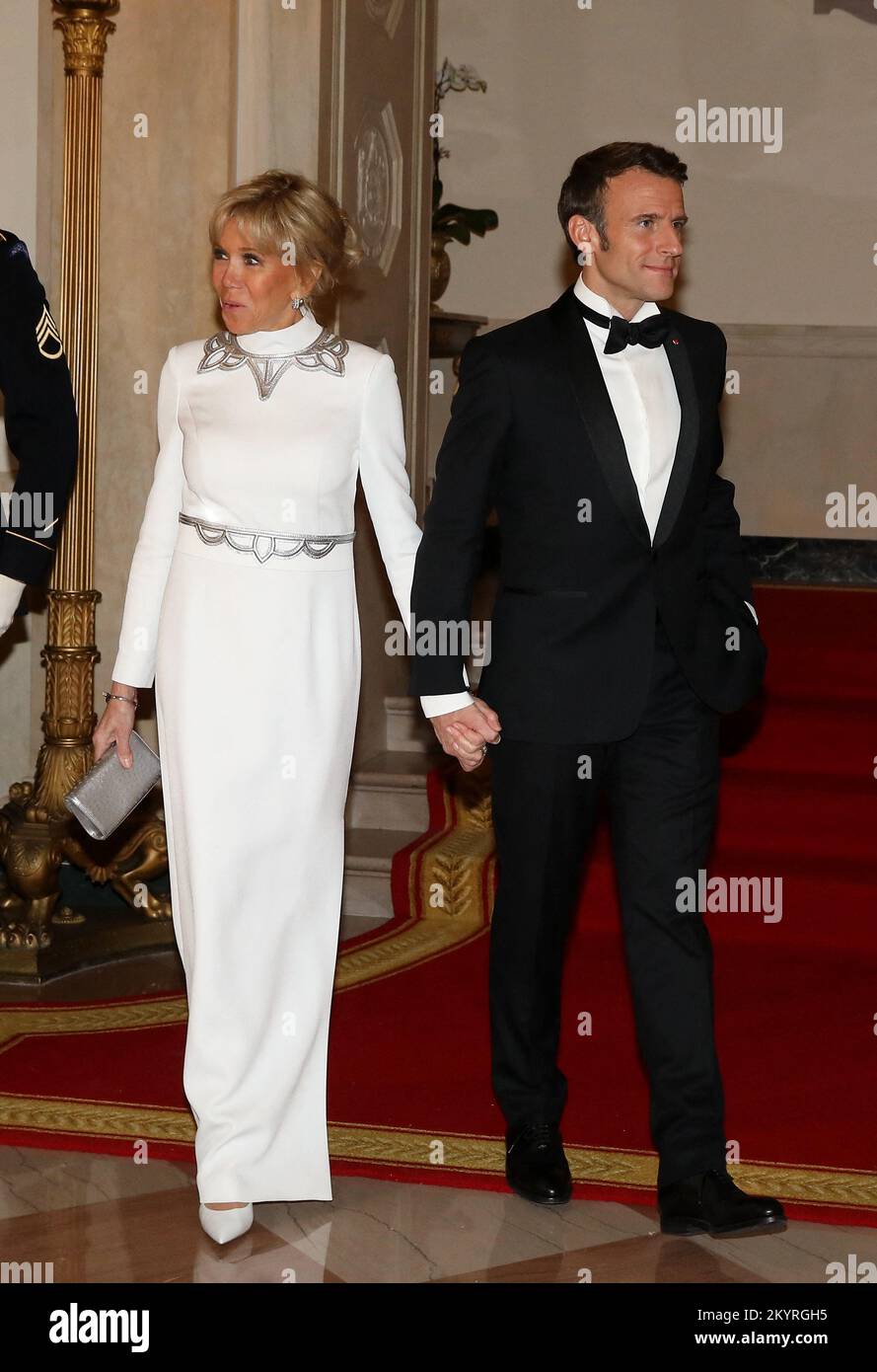 Washington, DC, USA on December 1st 2022. French President Emmanuel ...