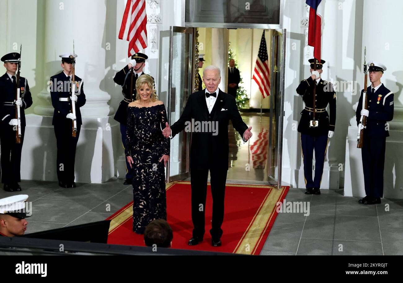 Washington, DC, USA on December 1st 2022. US President Joe Biden and ...