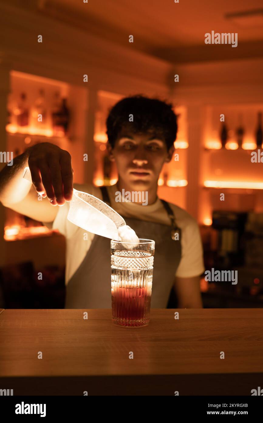 Put ice cube on empty hi-res stock photography and images - Alamy