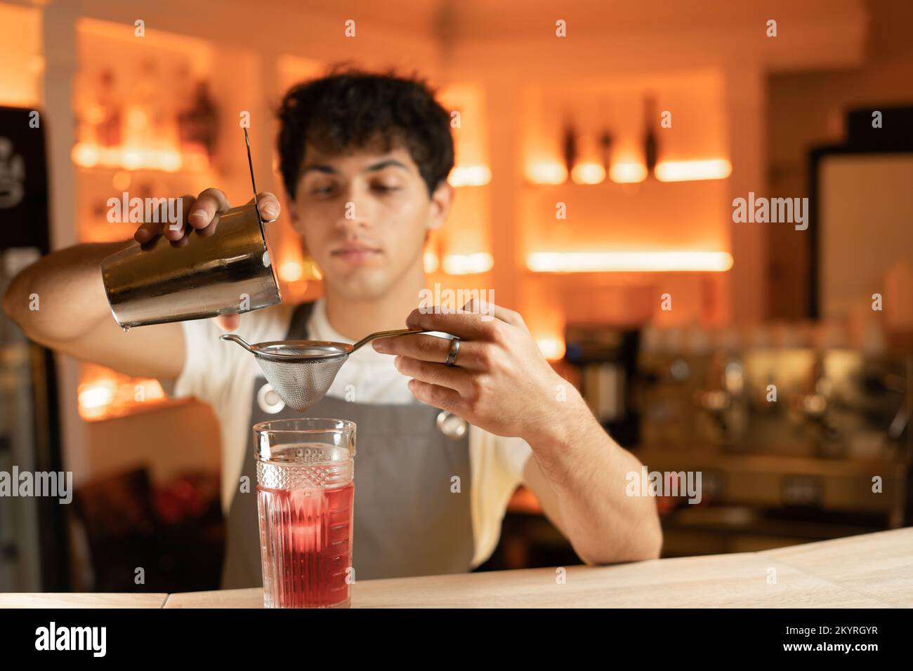 Espresso martini man hi-res stock photography and images - Alamy