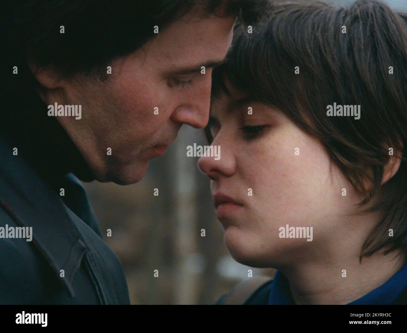 LILI MONORI and JAN NOWICKI in NINE MONTHS (1976) -Original title: KILENC HONAP-, directed by ...