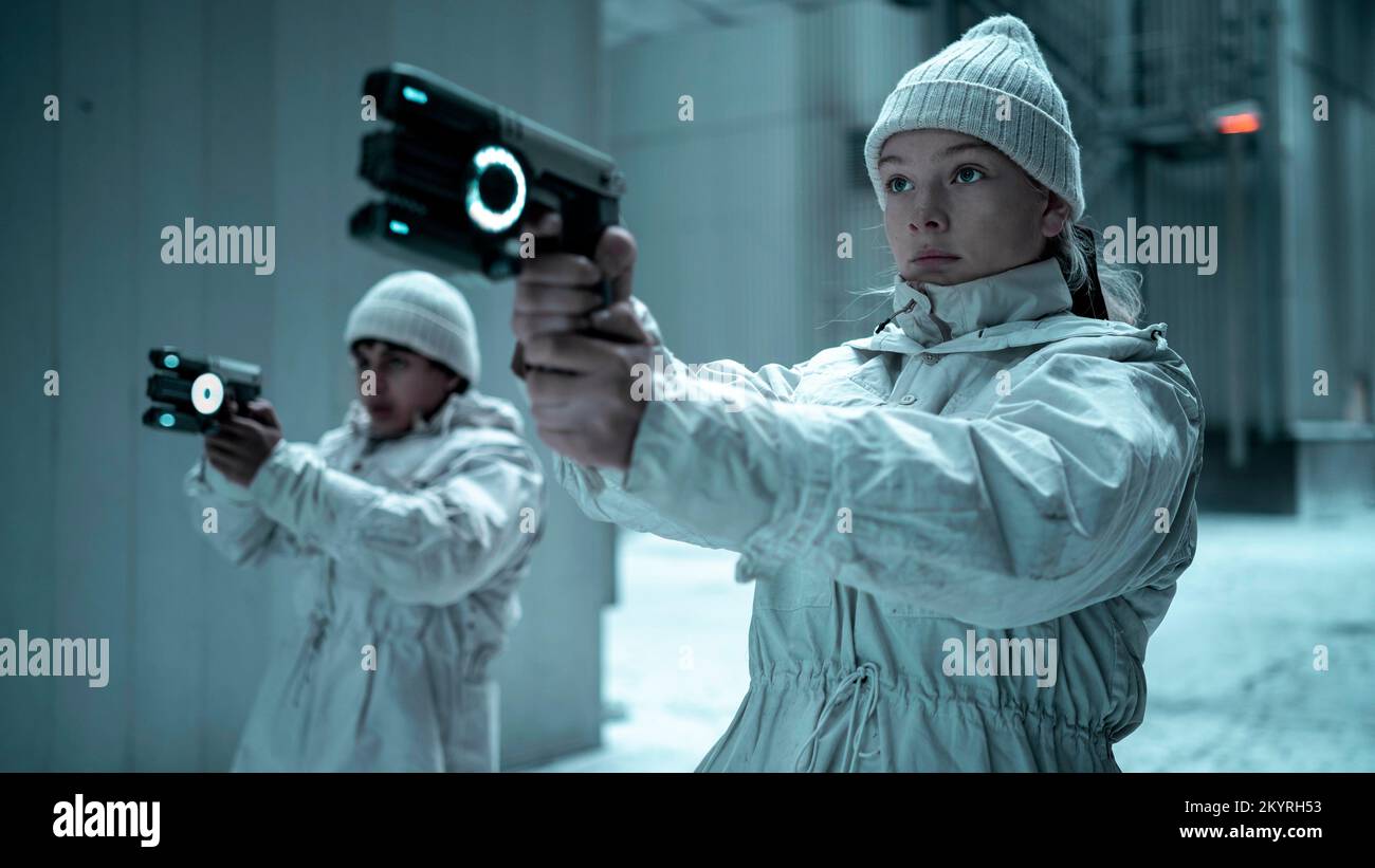 MAROUANE MEFTAH and KIKA VAN DE VIJVER in CAPTAIN NOVA (2021), directed ...