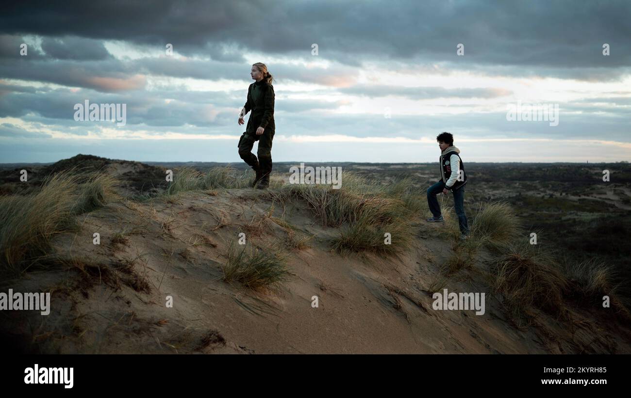 MAROUANE MEFTAH and KIKA VAN DE VIJVER in CAPTAIN NOVA (2021), directed ...