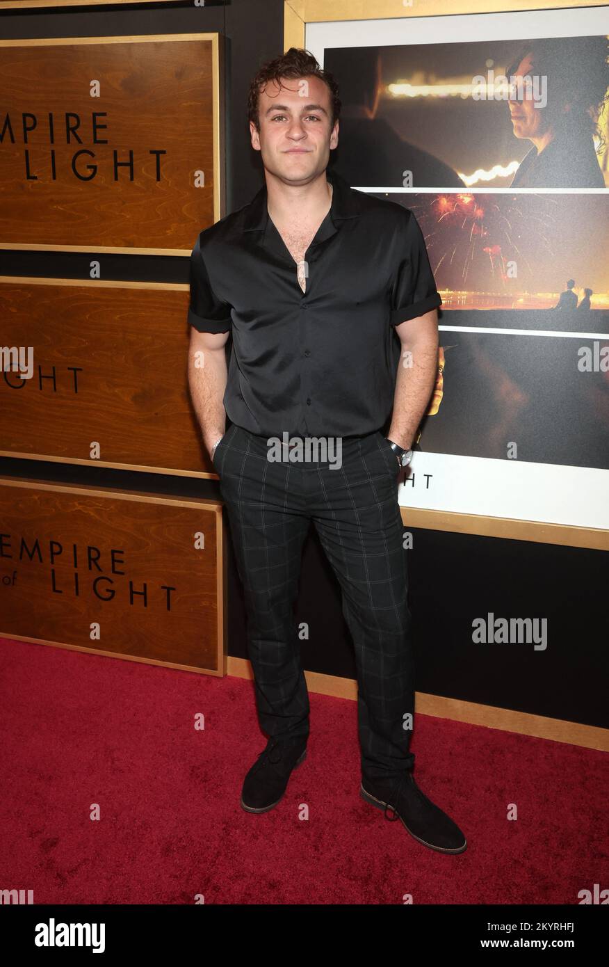 Los Angeles, CA, USA on December 1, 2022. Elliott Ross at Los Angeles ...