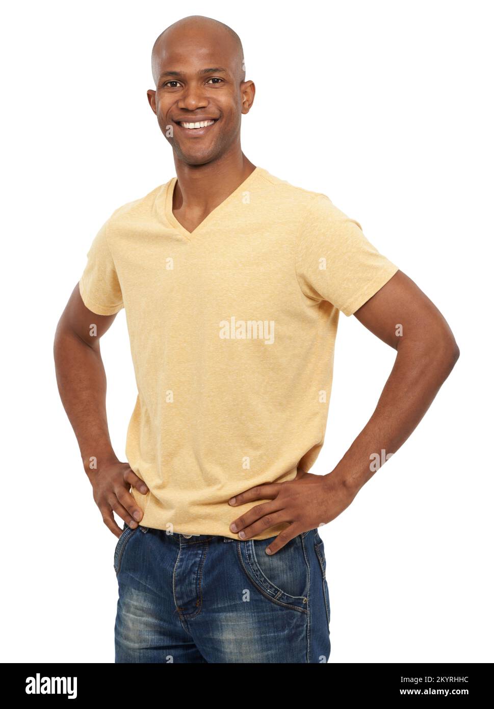 Mr Confidence. Portrait of a handsome ethnic man standing casually with ...