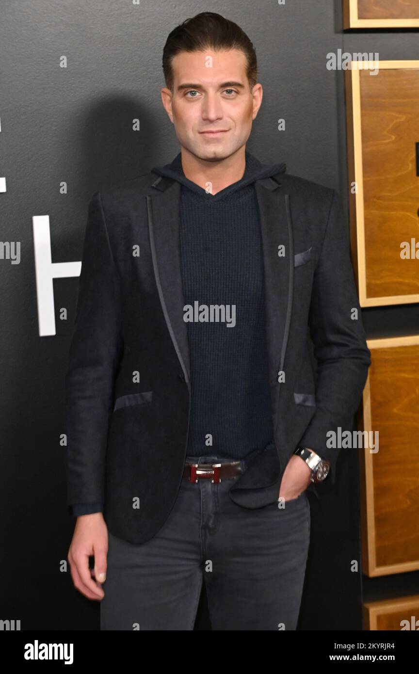 Los Angeles, USA. 01st Dec, 2022. Omar Sharif Jr. at the premiere for ...