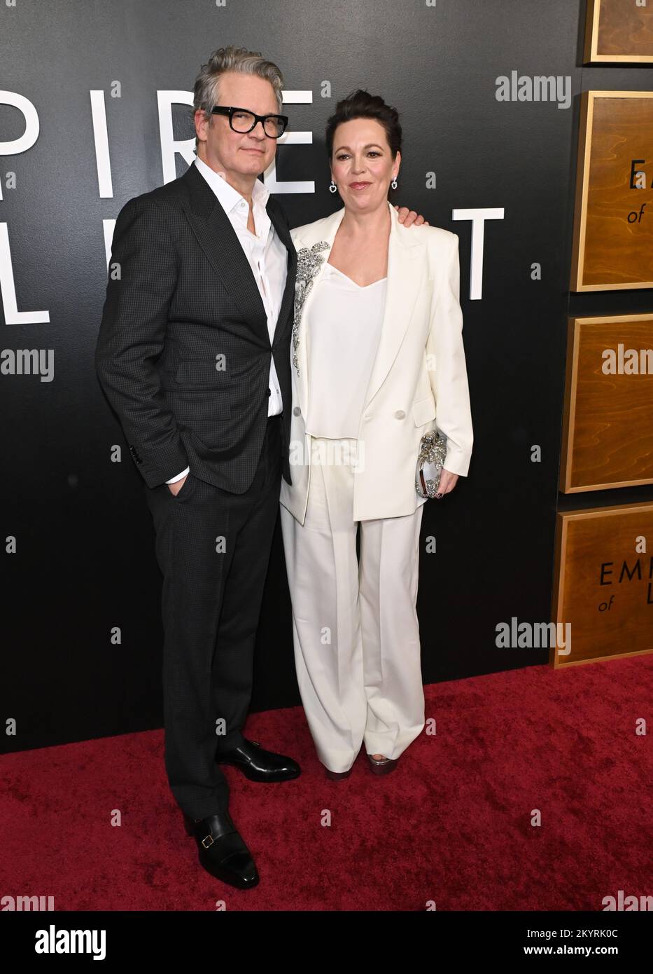 Los Angeles, USA. 01st Dec, 2022. Colin Firth & Olivia Colman at the ...