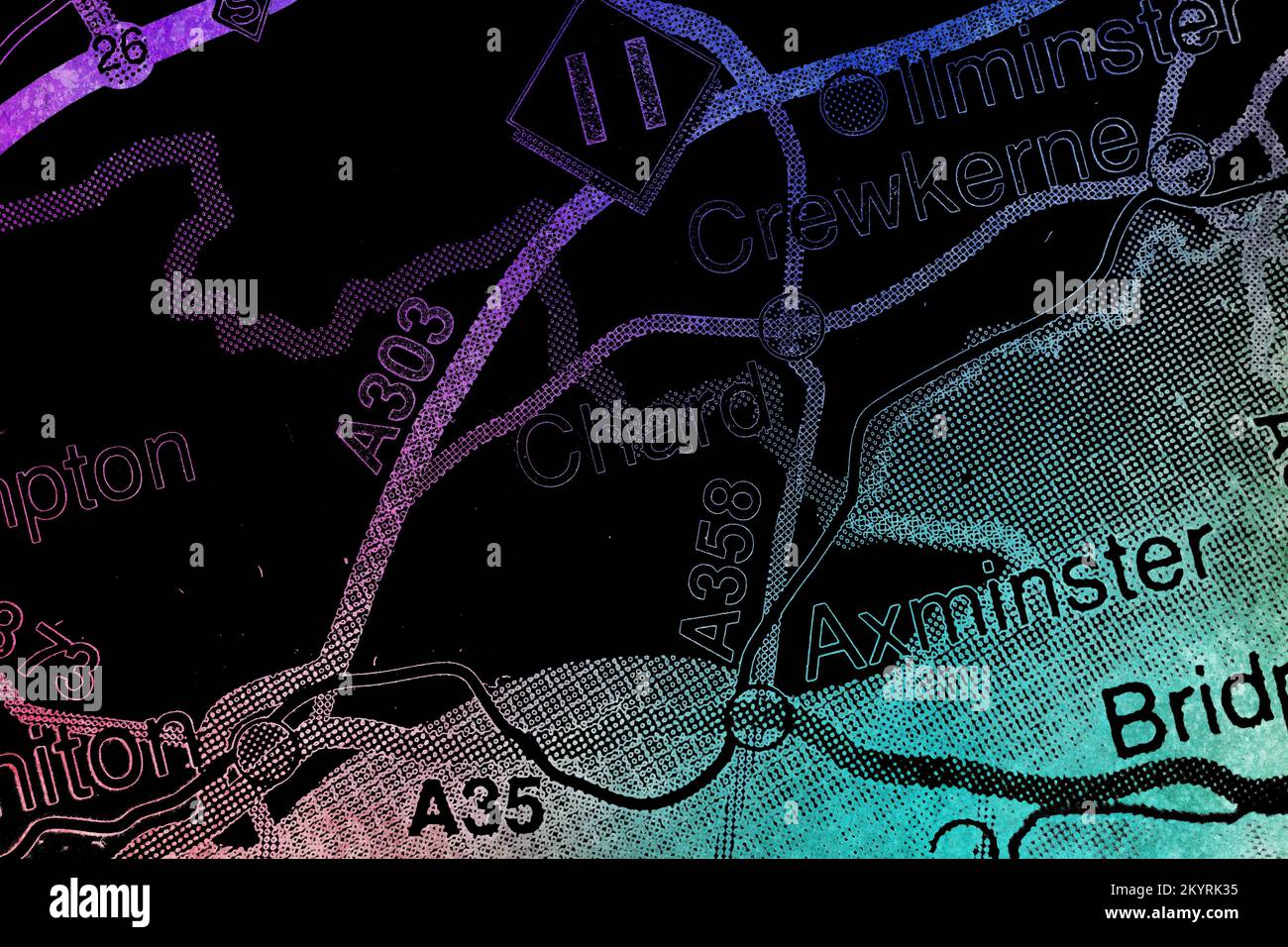 Map of chard hi-res stock photography and images - Alamy