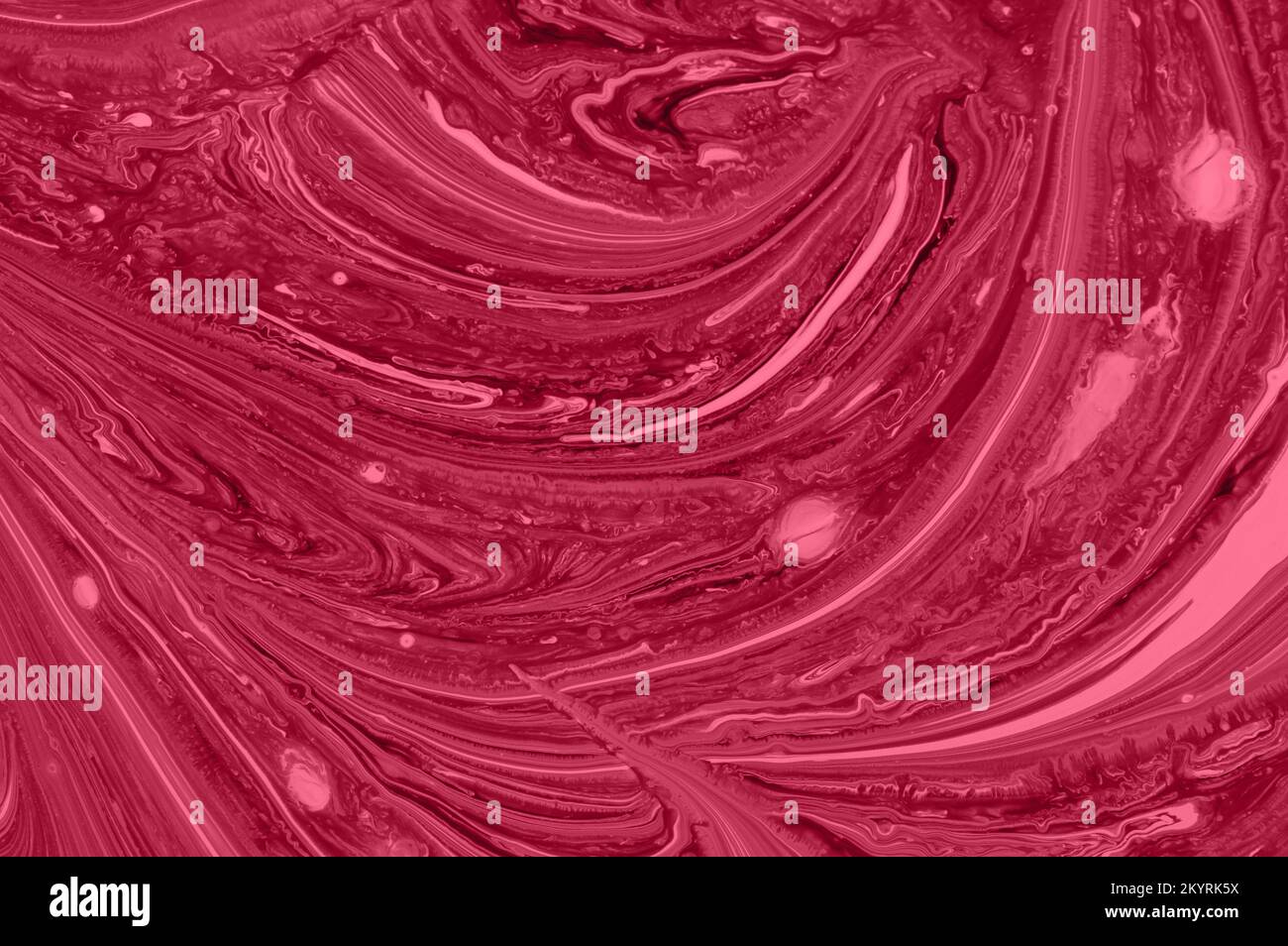 Viva magenta color marble texture design, fashion art painting ...