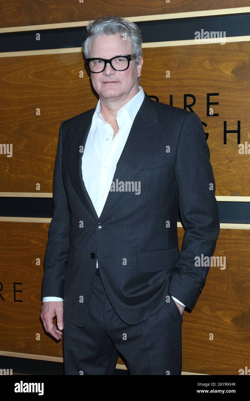 LOS ANGELES - DEC 1: Colin Firth at the Empire of Light Los Angeles ...