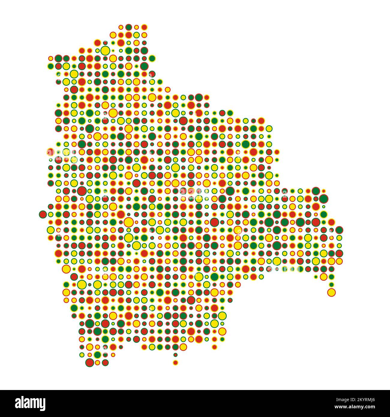 Vector map of bolivia hi-res stock photography and images - Alamy