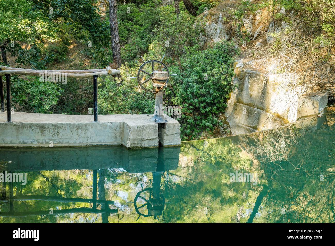 Beautiful forest landscape rhodes hi-res stock photography and images ...