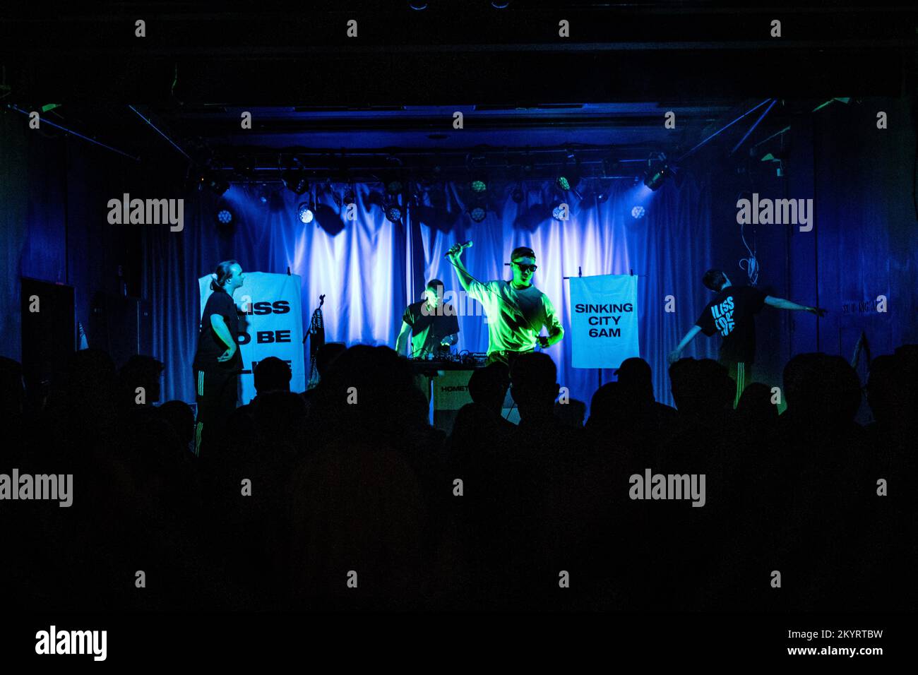 Copenhagen, Denmark. 01st Dec, 2022. The British duo Real Lies performs ...