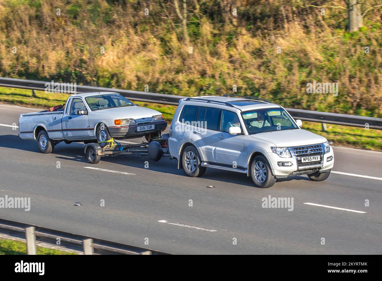 2015 MITSUBISHI SHOGUN Di-D SG3 3200cc towing classic vintage 1989 FORD ...