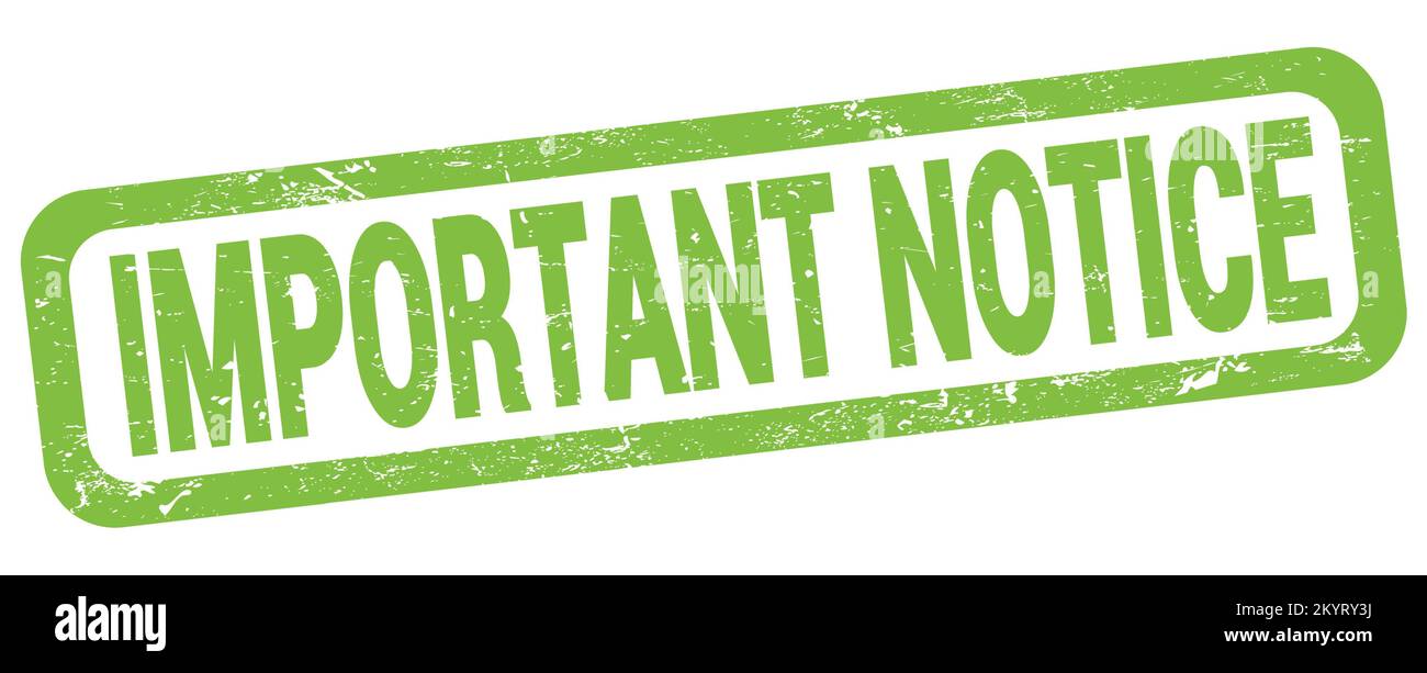 Important notice seal hi-res stock photography and images - Alamy