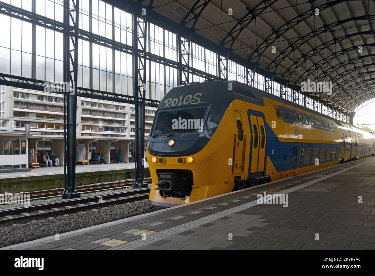 VIRM double decker electric train (Verlengd InterRegio Materieel) at ...