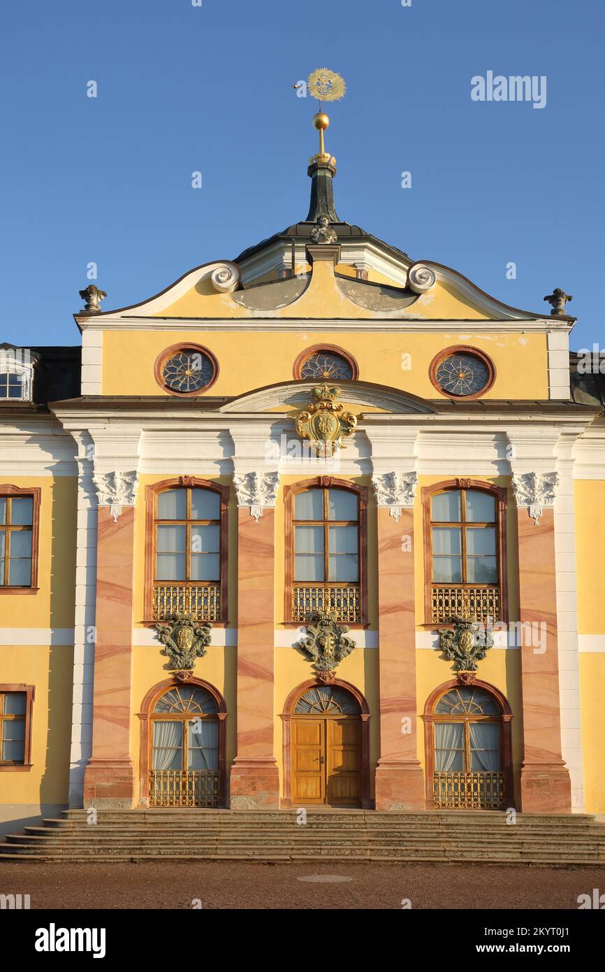 UNESCO Baroque Belvedere Palace and entrance to the Rococo Museum ...