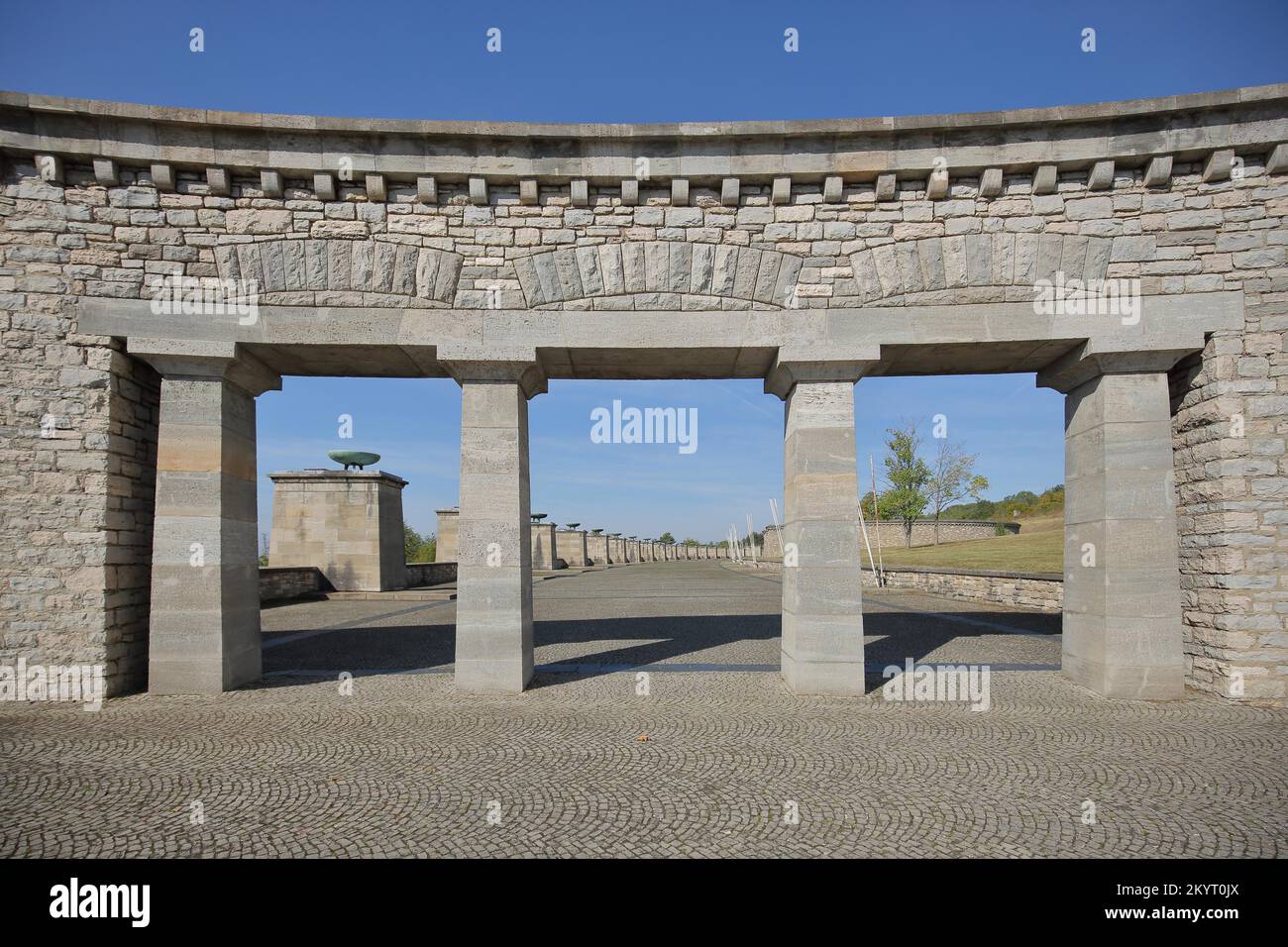 Memorial to concentration camp during Nazi period, Road of Nations ...