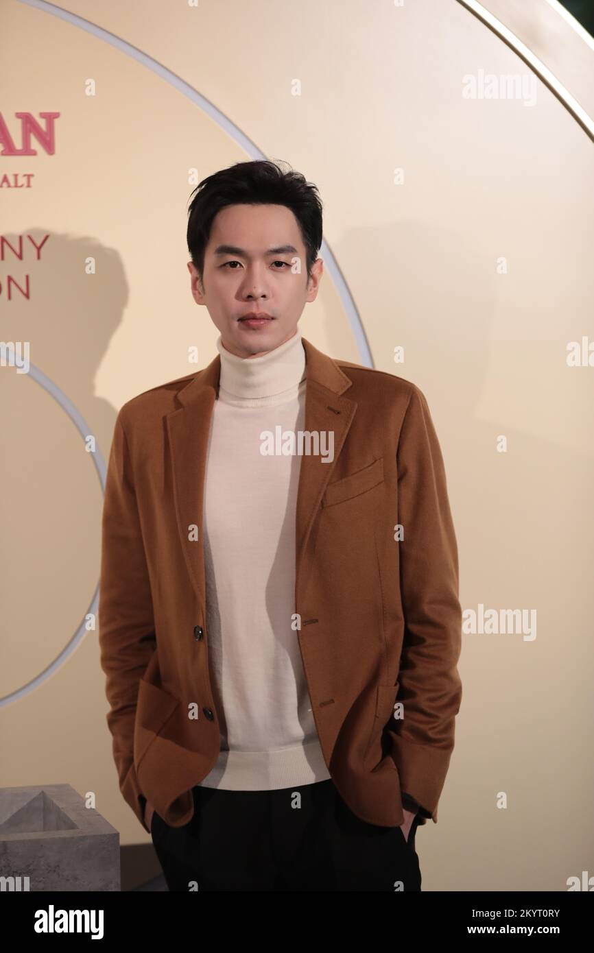 Chinese actor Zhang Ruoyun attended a brand activity in Shanghai, China ...