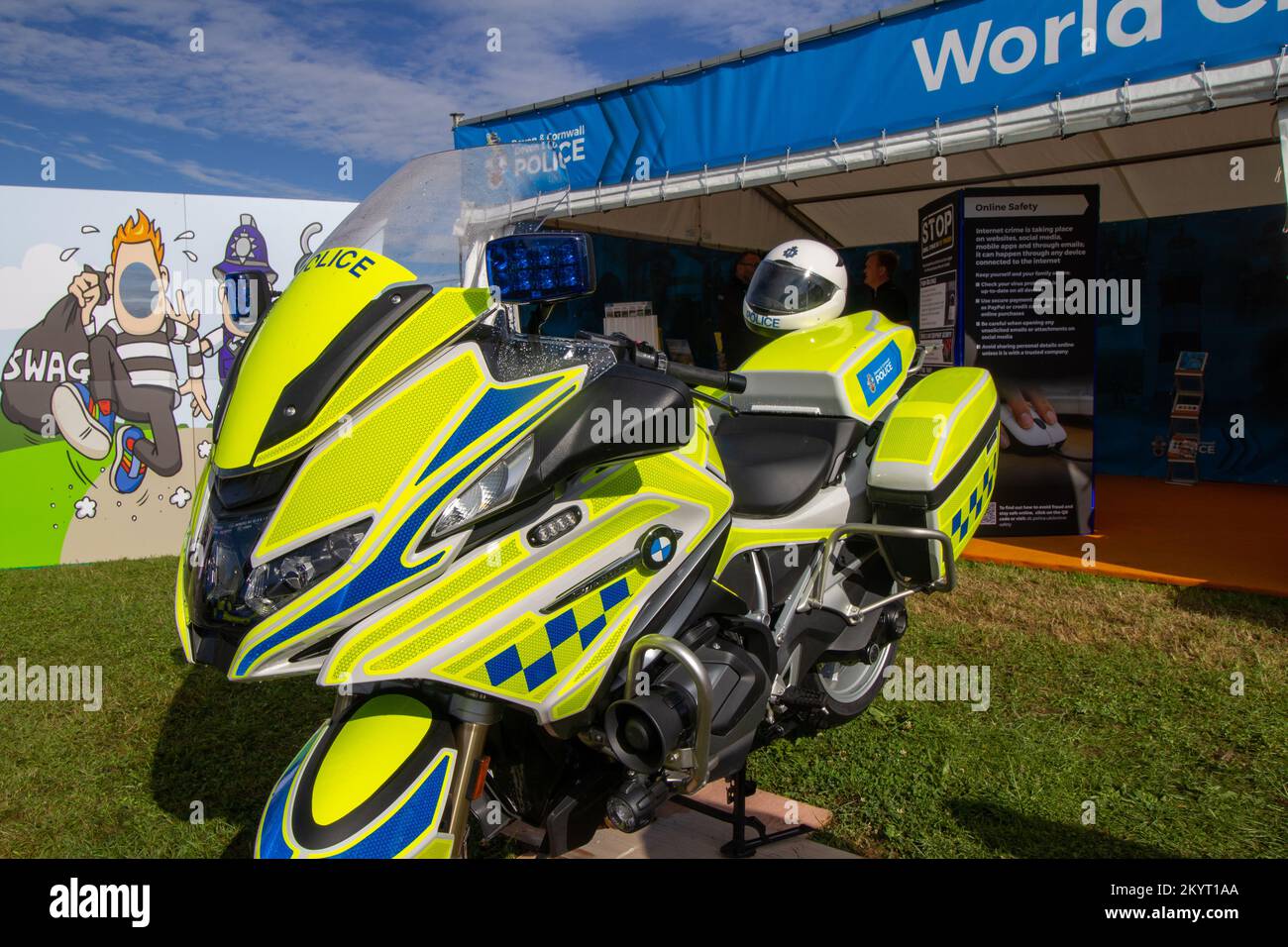 EXETER, DEVON, UK - JULY 1, 2022 trade stand - Devon and Cornwall ...