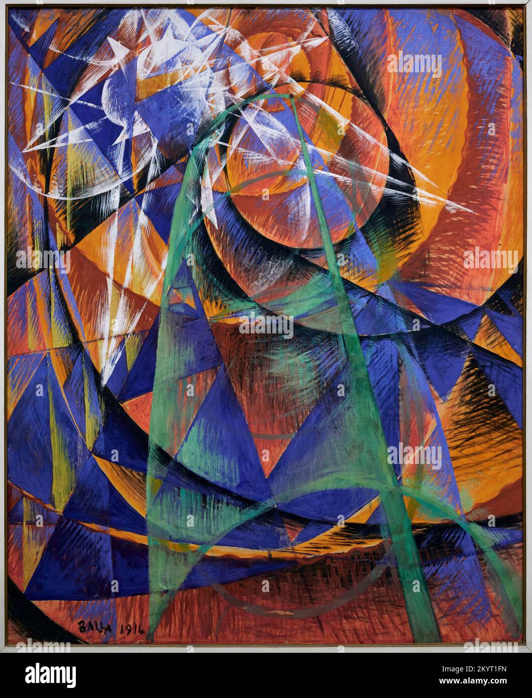 Mercurio passa davanti al sole - tempera su carta foderata - Giacomo ...