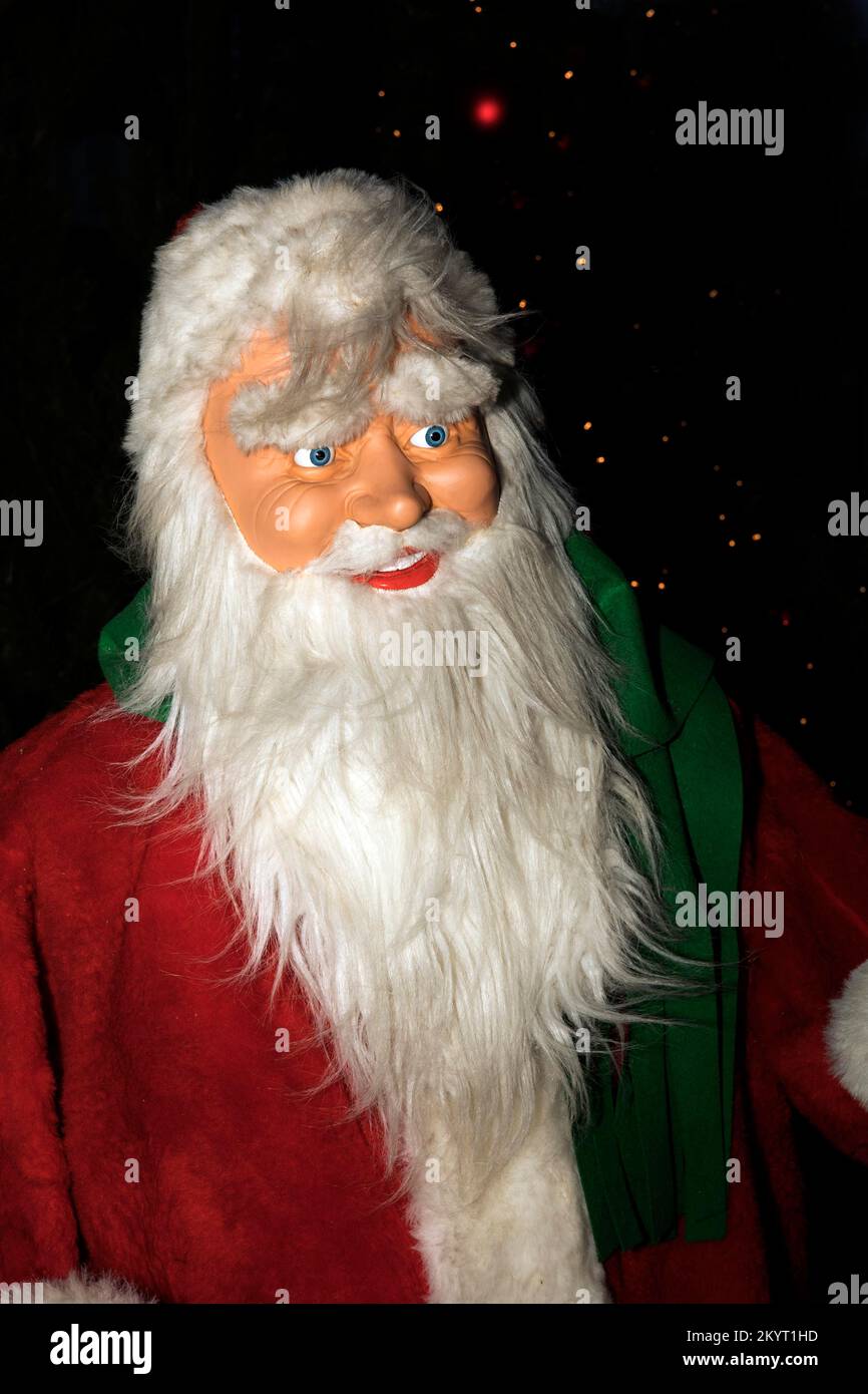 Symbolic figure for Christmas gift-giving, Father Christmas Stock Photo ...