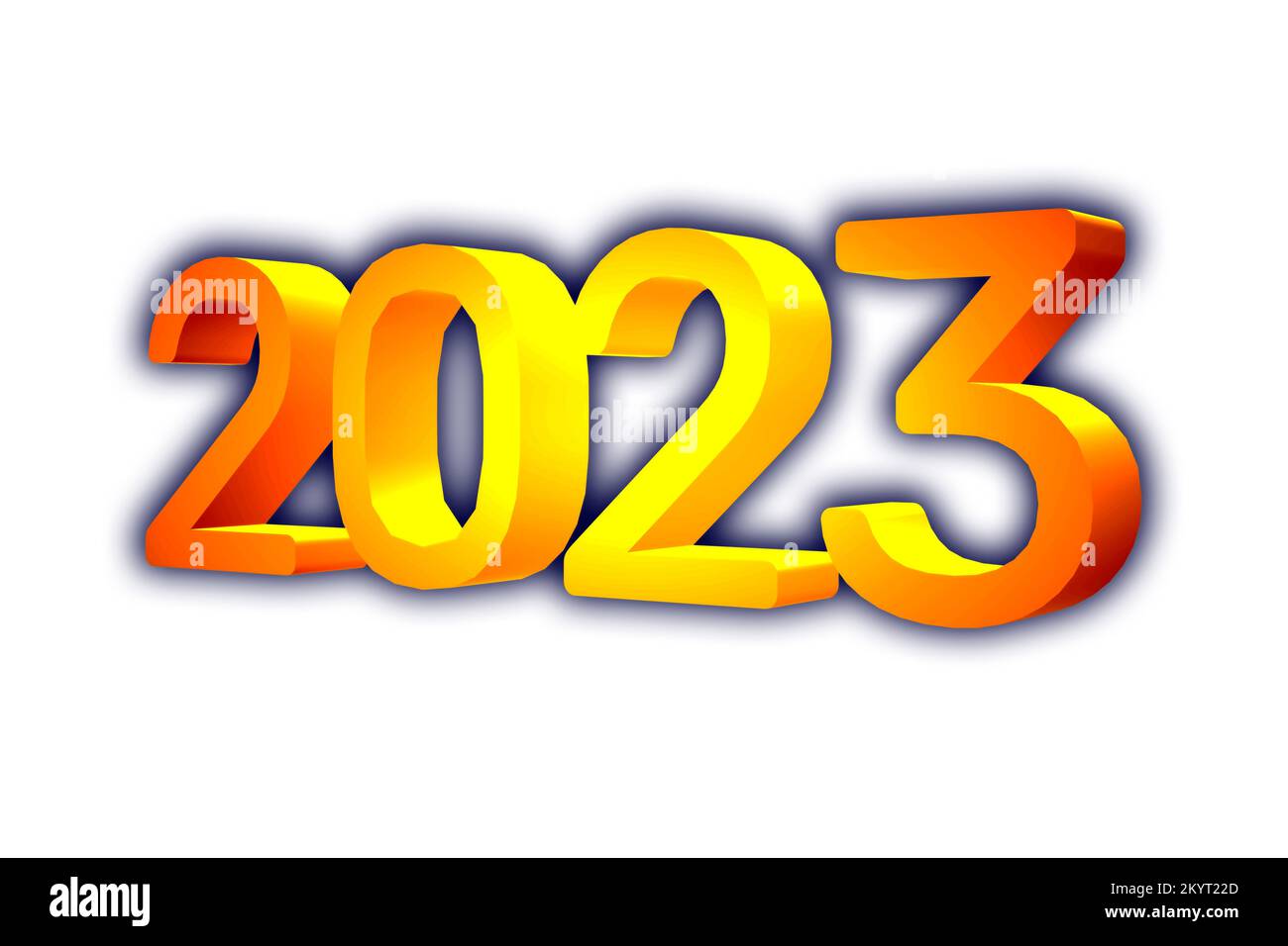 New year poster numbers Cut Out Stock Images & Pictures - Alamy