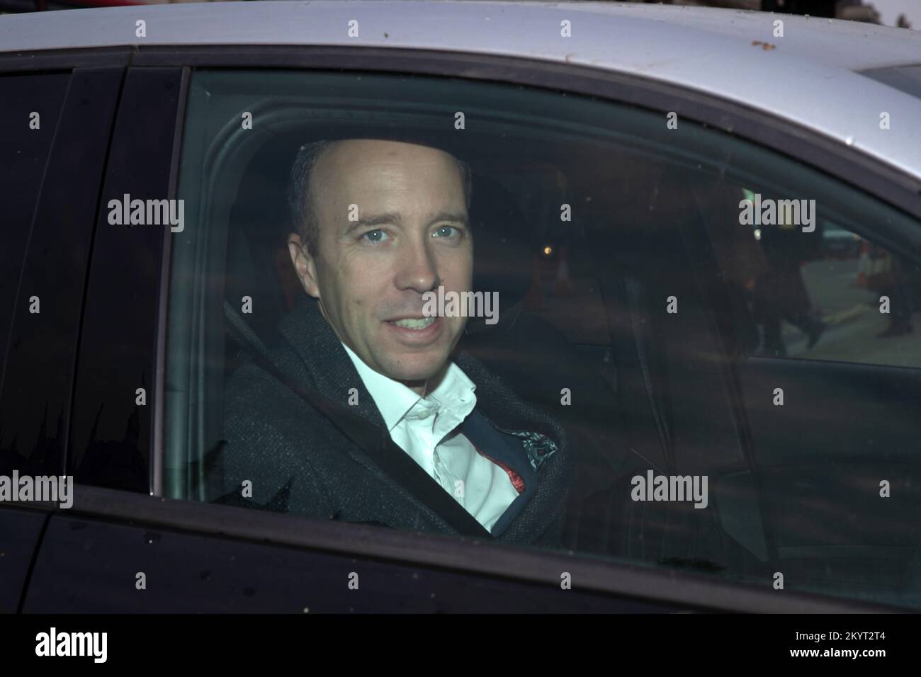 Matt Hancock Returns To The Houses Of Parliament In London For First