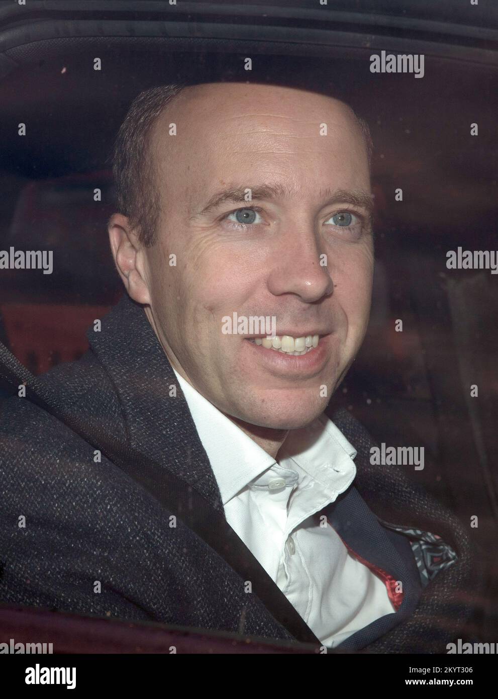 Matt Hancock Returns To The Houses Of Parliament In London For First